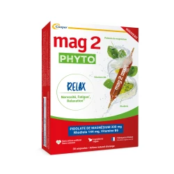 Magnésium Mémoire & Concentration - vitamine B6 - Mag2 Exams