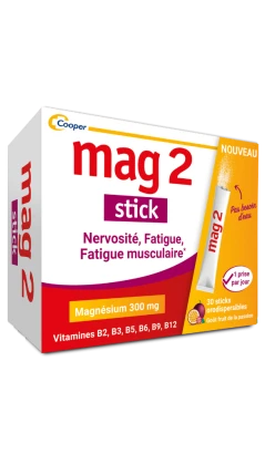 Gummies magnesium fatigue et nervosité - Mag2 Gommes